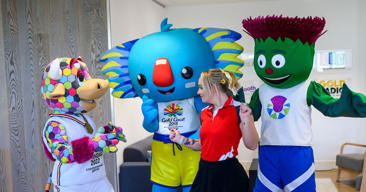 Mascots on the Move: Clyde Greets Perry and Borobi in Glasgow