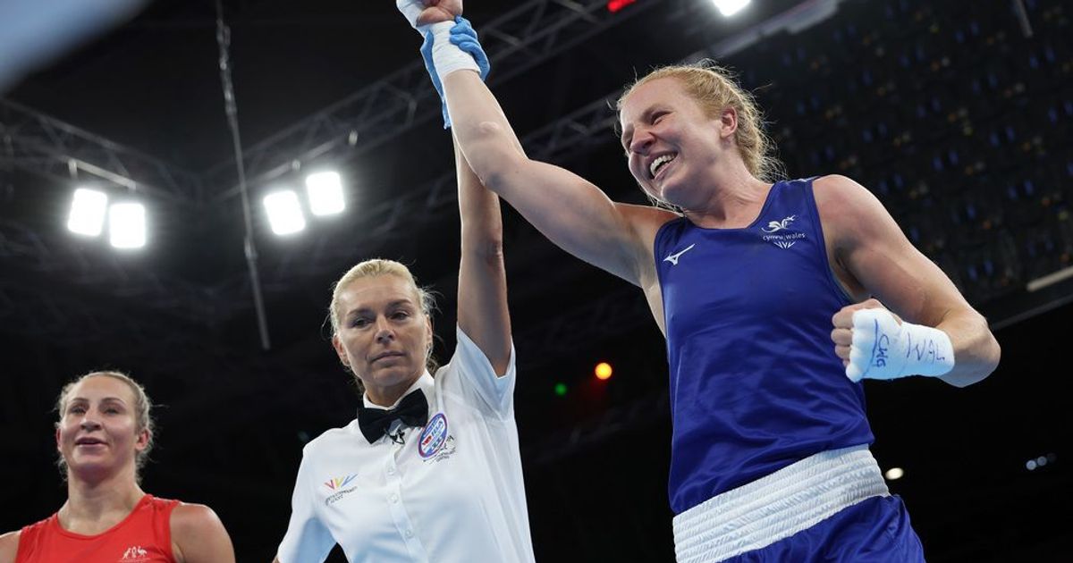 Rosie Eccles wins Boxing gold for Wales