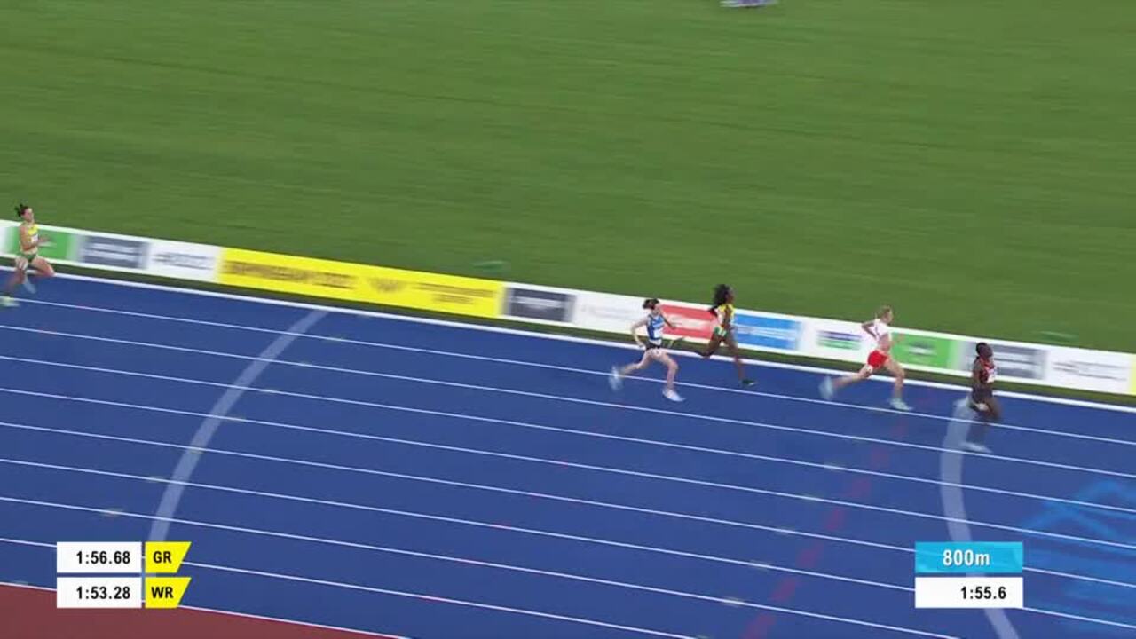 B2022: The 800m Women's final
