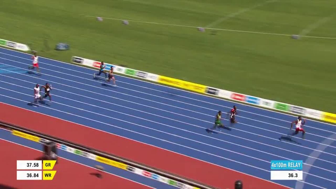 B2022: England Men's 4x100m win Gold